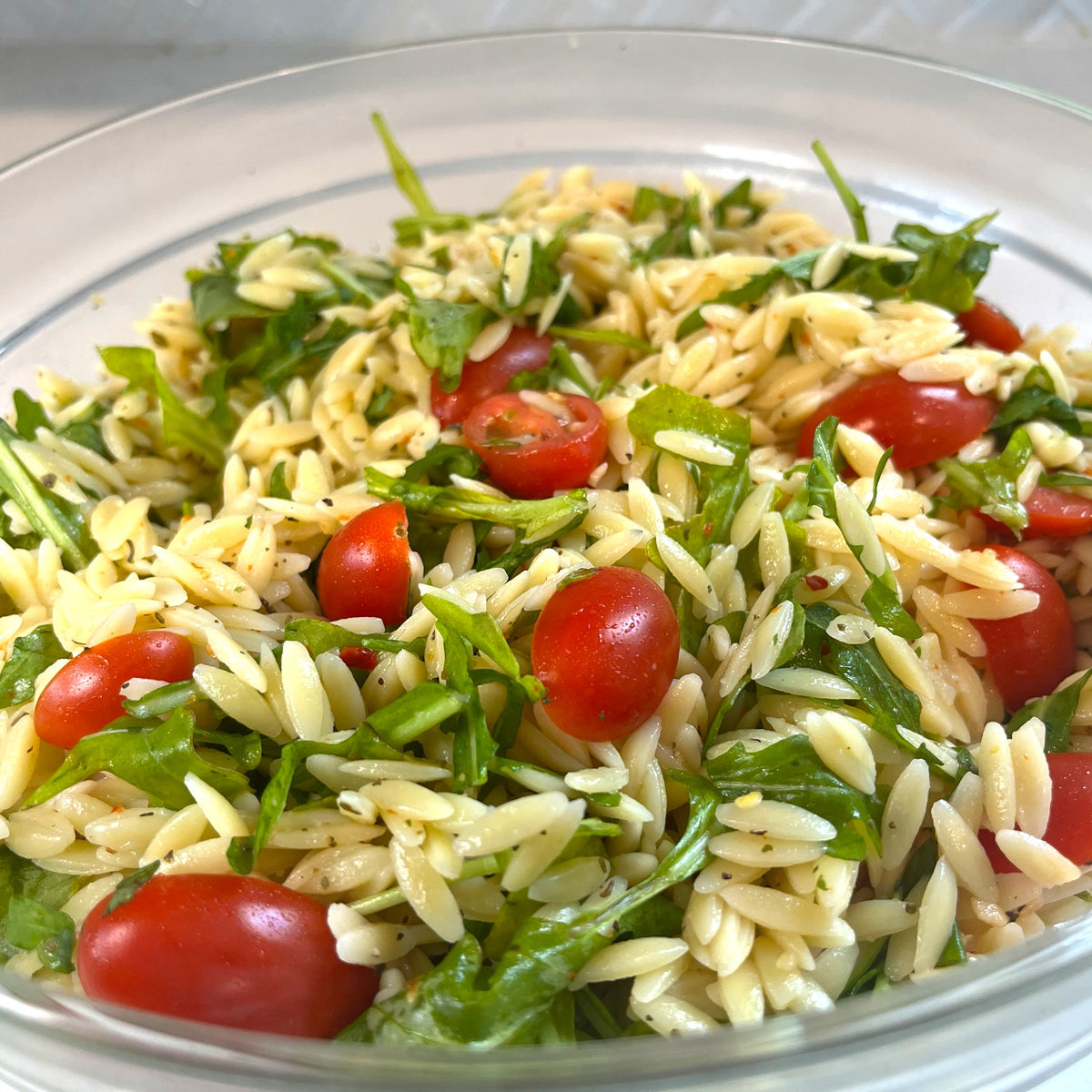 Orzo Arugula Salad – Pinch Dab Dash