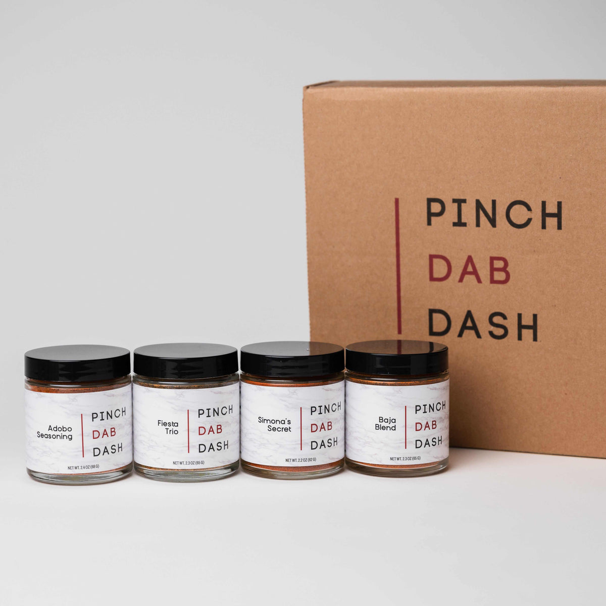 Mexican food - Mexican Classics gourmet spice blends by Pinch Dab Dash